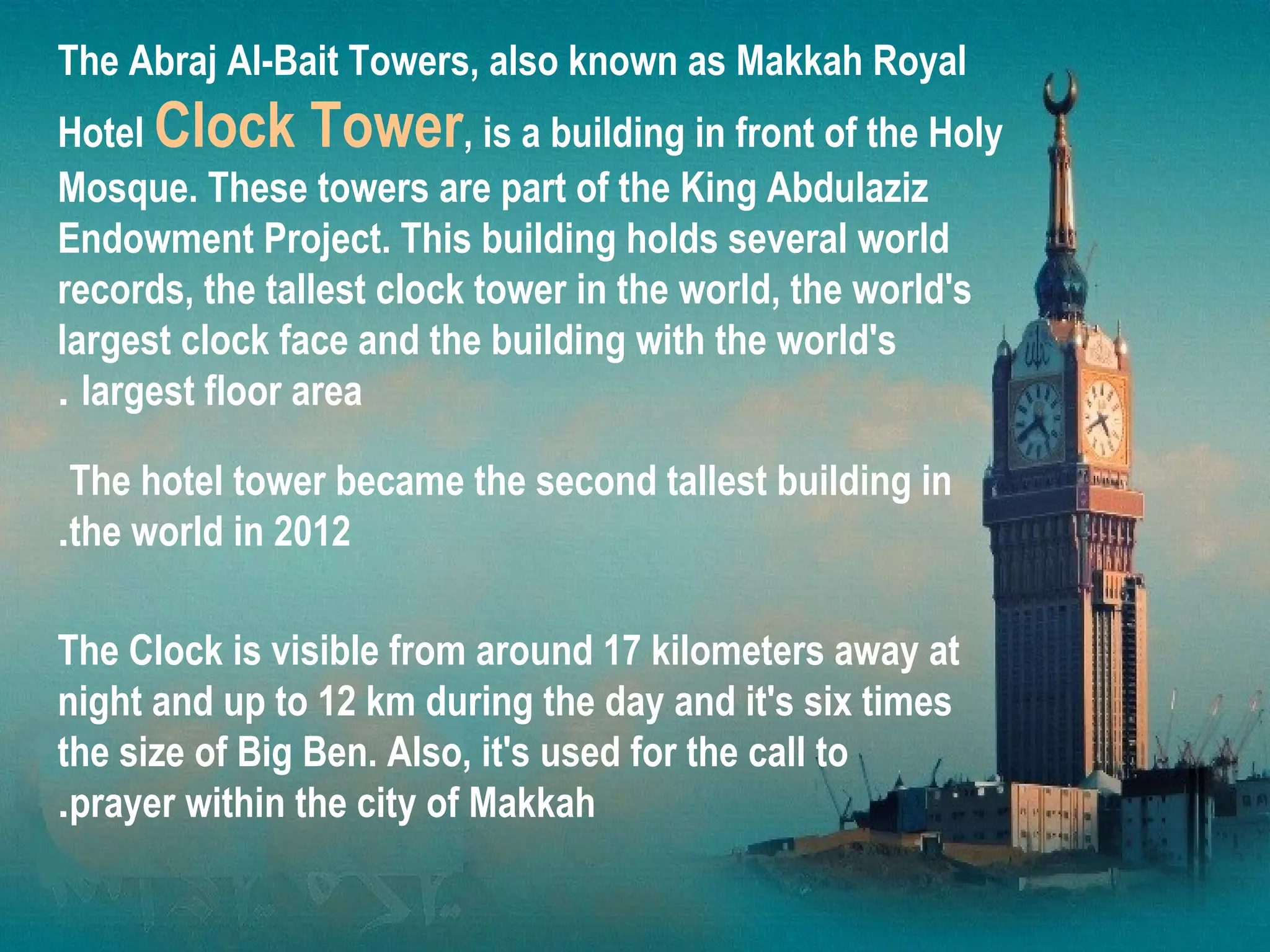 Presentation the holy mosque | PPT