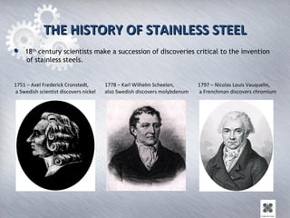 100 year of stainless. SASSDA and TIKZN | PPT