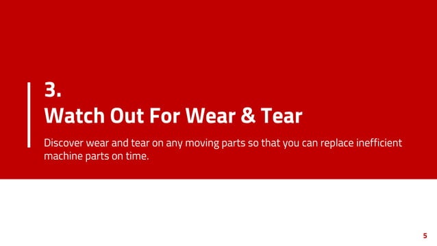 Tips to extend equipment life and roi | PPT