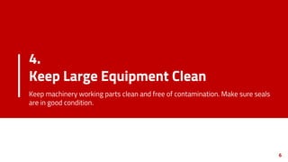 Tips to extend equipment life and roi | PPTX