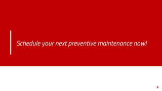 Tips to extend equipment life and roi | PPTX