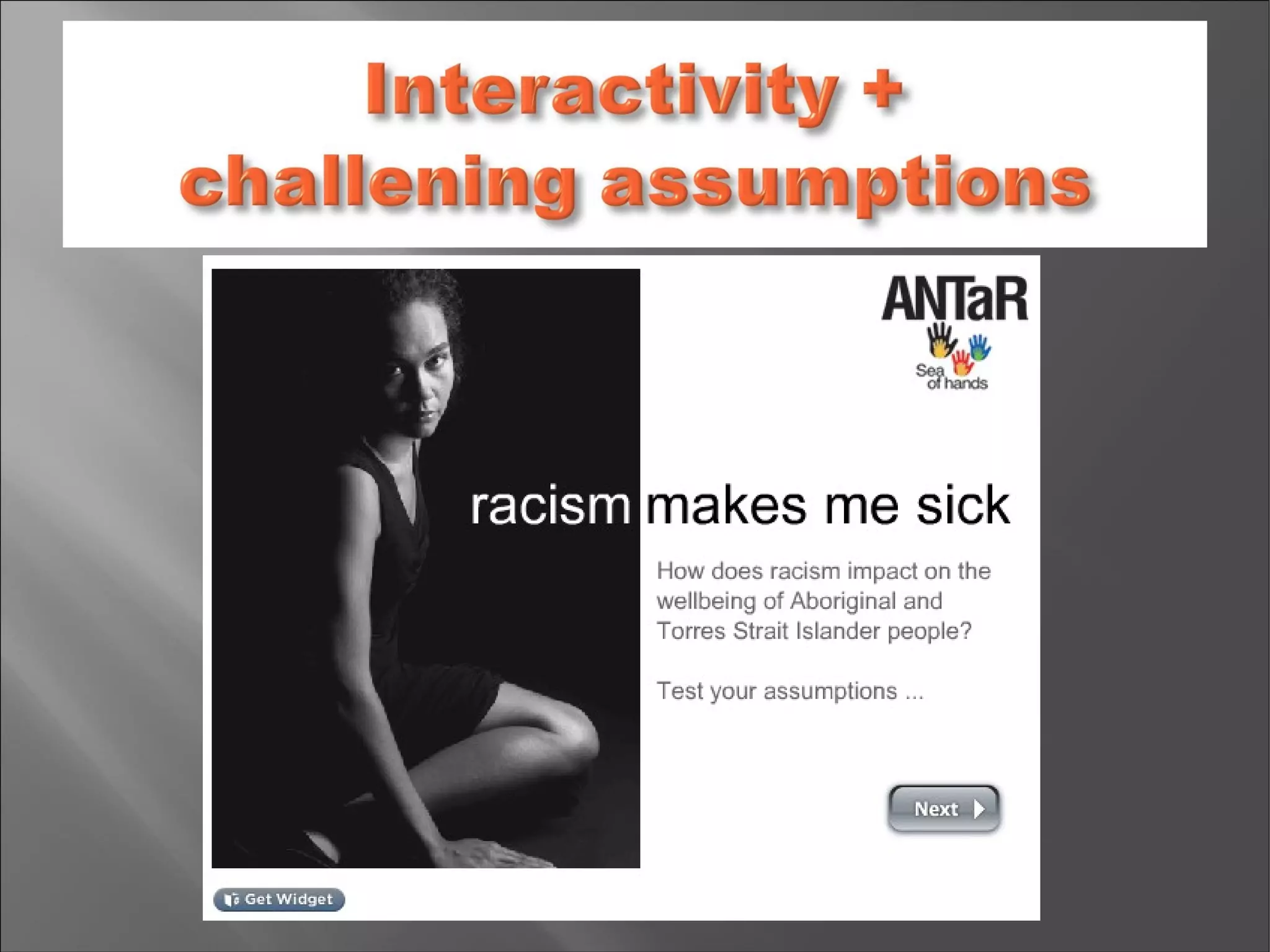 Racism Makes Me Sick - ANTaR Campaign Outline | PPT