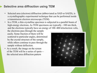 Internship Presentation on Characterization of Stainless Steel-Titanium ...