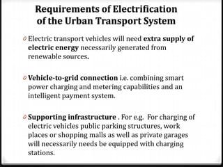 Transport Electrification | PDF