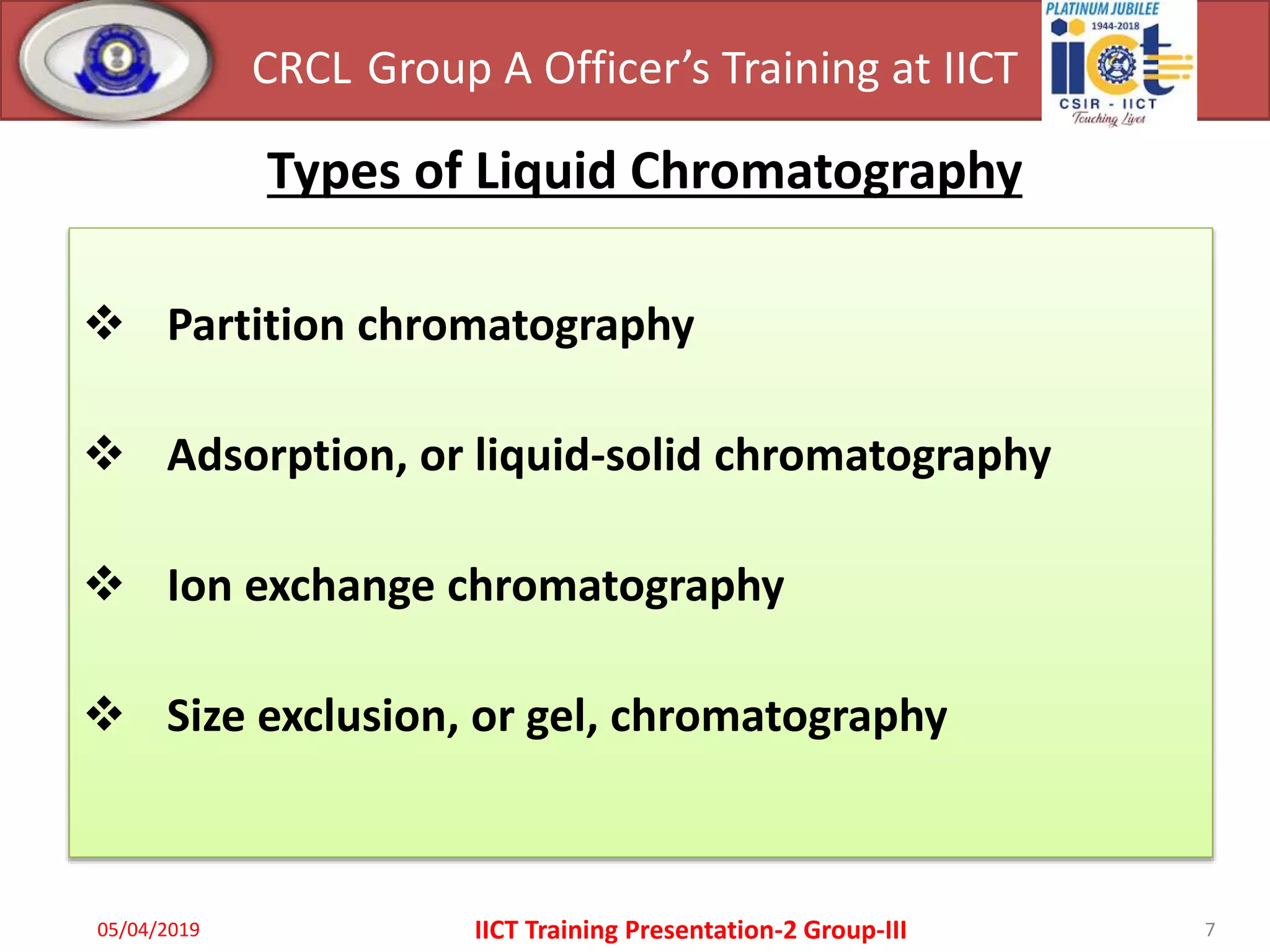 Presentation of HPLC | PPTX