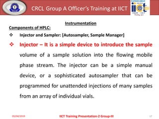 Presentation of HPLC | PPTX