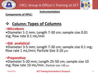 Presentation of HPLC | PPTX