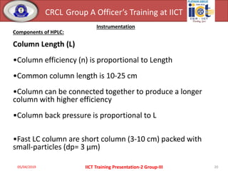 Presentation of HPLC | PPTX