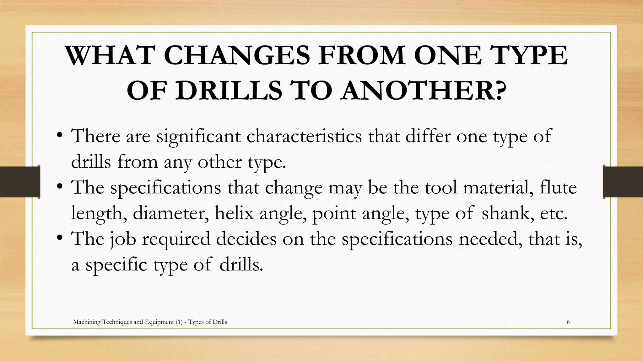 Type of drills | PPTX