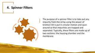Types of oil filtration systems | PPTX