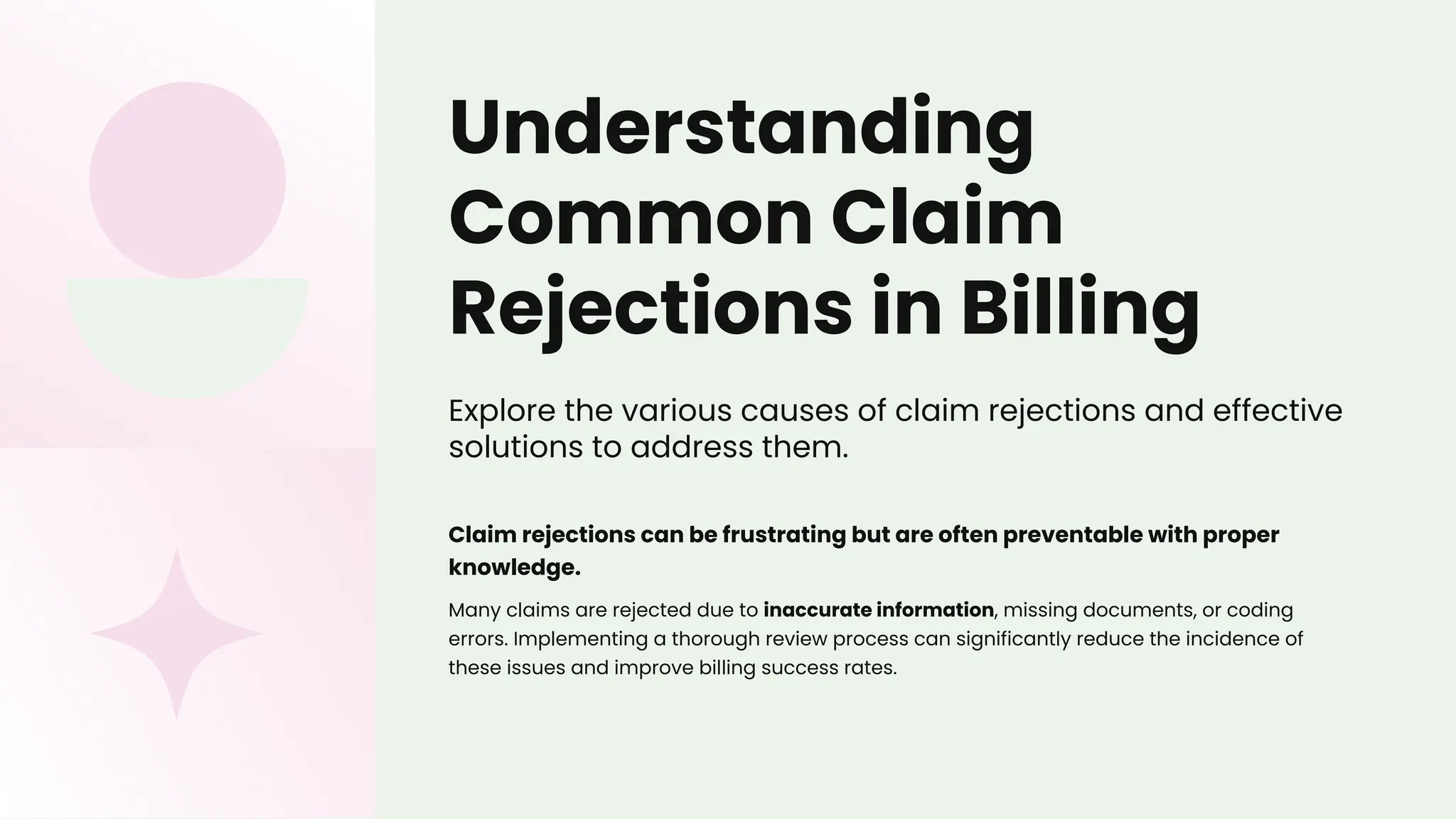 Types of Rejections are there in Medical Billing | PDF