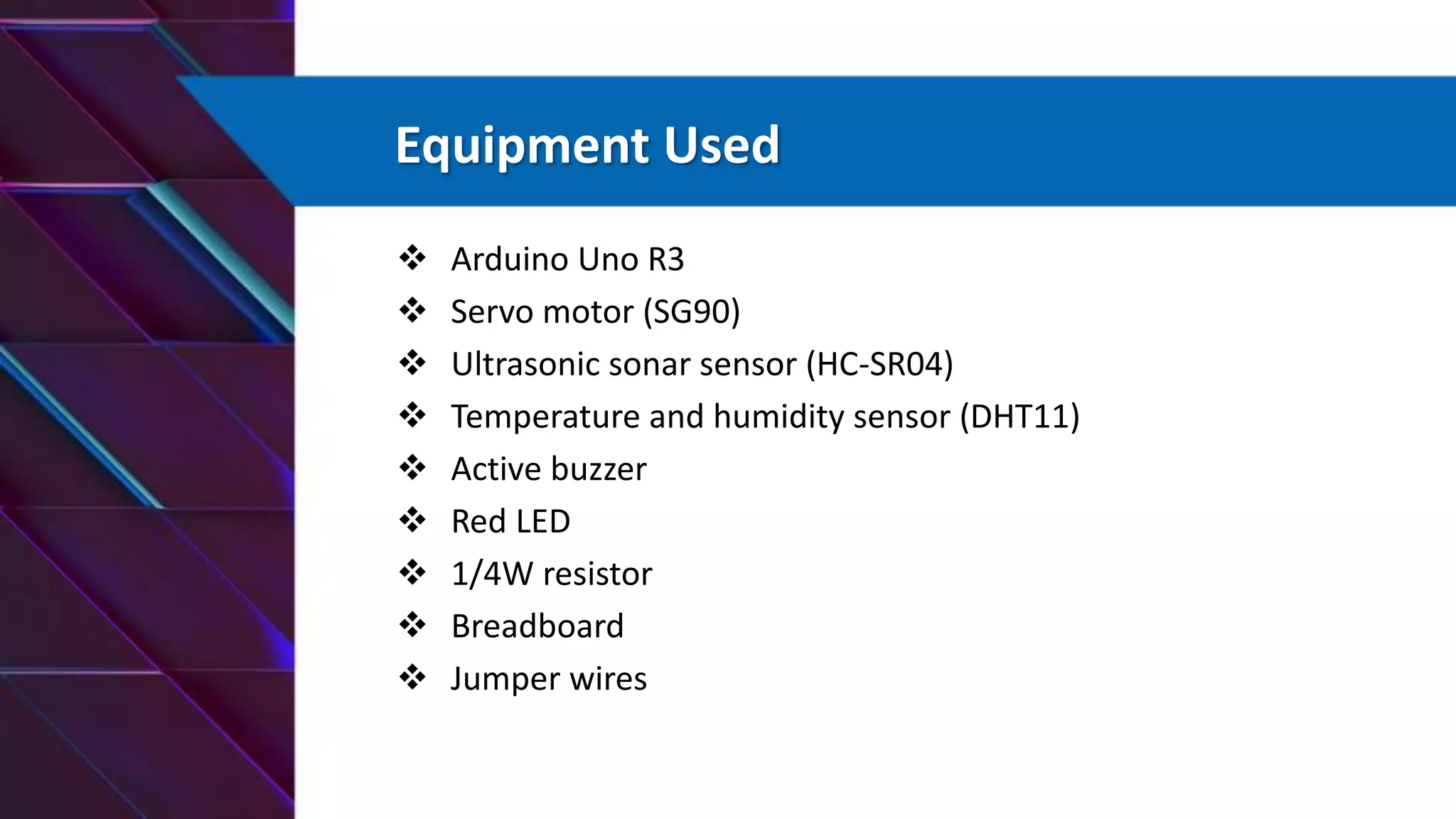 Intruder Detection System Using Arduino Ppt Presentation Cse Ppt