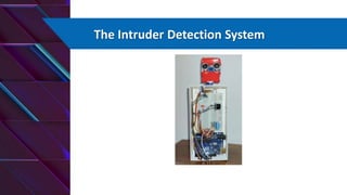 Intruder Detection System using Arduino | PPT | Presentation | CSE | PPTX