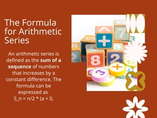 Presentation - Understanding Arithmetic Series.pptx