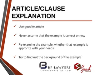 Smart Law - Understanding Business Contracts | PPT