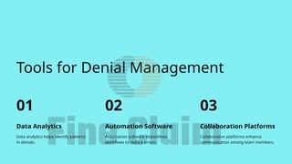 Understanding Denial Management: How it's work | PPT