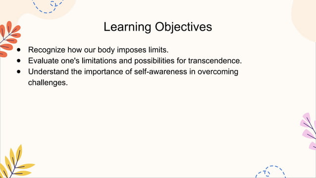 Presentation - Understanding Limitations and Transcendence.pptx