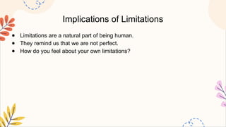 Presentation - Understanding Limitations and Transcendence.pptx