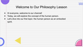 Presentation -Understanding the Human Person_ An Introduction to ...