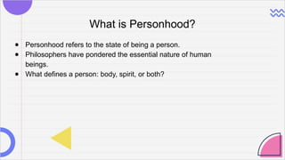 Presentation - Understanding the Human Person as an Embodied Spirit.pptx