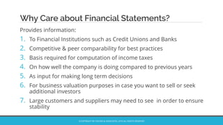 Understanding Your Financial Statements | PDF