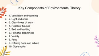 Florence Nigtingale Environmental Theory Of Nursing | PPTX