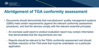 Presentation: Update from the Medical Devices Branch | PPT