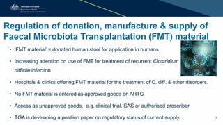 TGA presentation: Update on recent activities | PPT