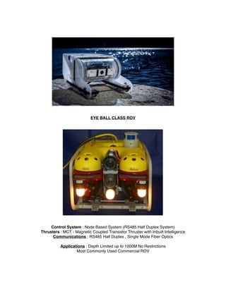 Underwater Robotics | PDF