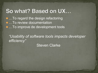 API Evolution and Usability | PPT
