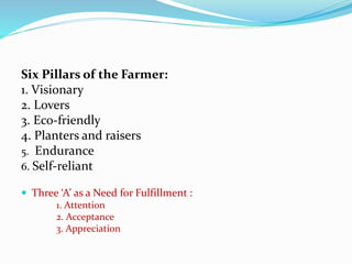 Values Transformation in Agricultureal Sector in Philippines | PPTX
