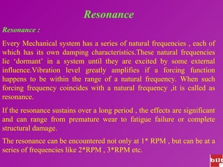 PRESENTATION-VIBRATION oand their analysis with details | PPT