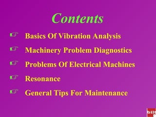 PRESENTATION-VIBRATION oand their analysis with details | PPT