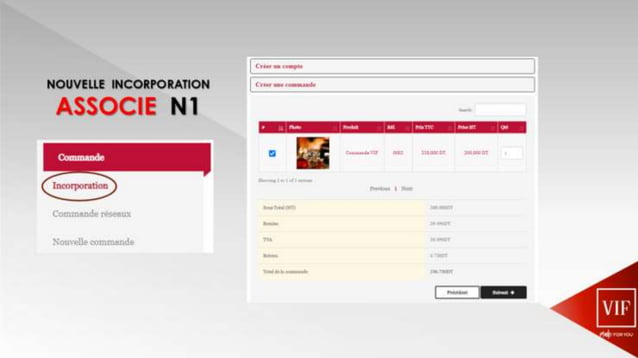 Presentation Vif Pro Tunisie | DOCX