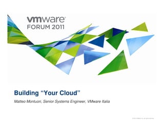 Presentation vmware building “your cloud” | PDF