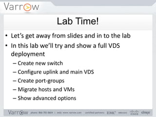Presentation v mware v-sphere distributed switch—technical deep dive | PDF | Cloud Computing ...