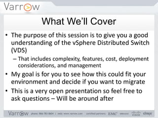 Presentation v mware v-sphere distributed switch—technical deep dive | PDF | Cloud Computing ...