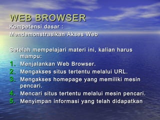 Presentation web-browser | PPT