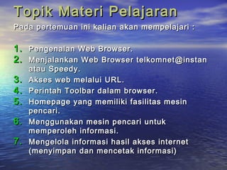 Presentation web-browser | PPT