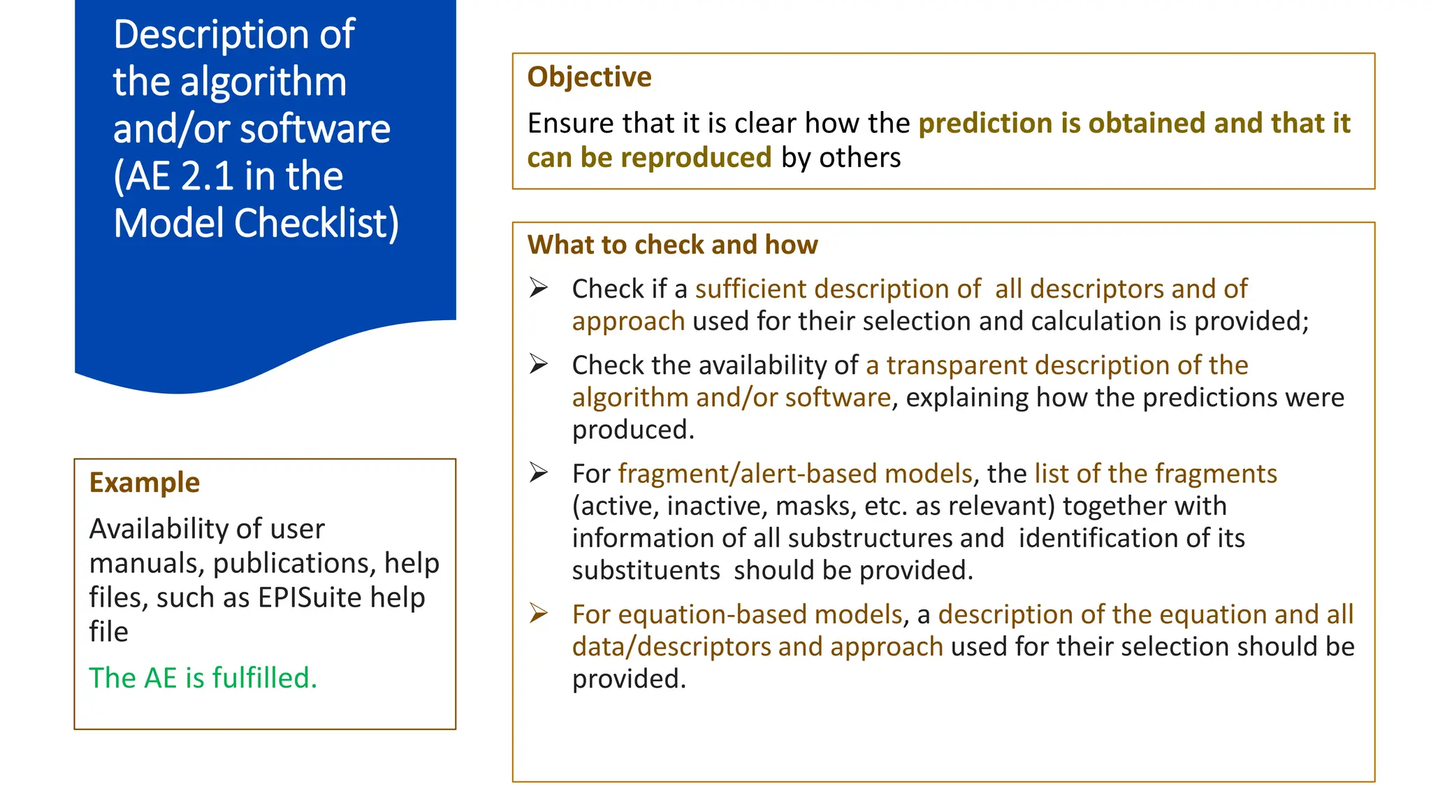 (Q)SAR Assessment Framework: Guidance for Assessing (Q)SAR Models and ...