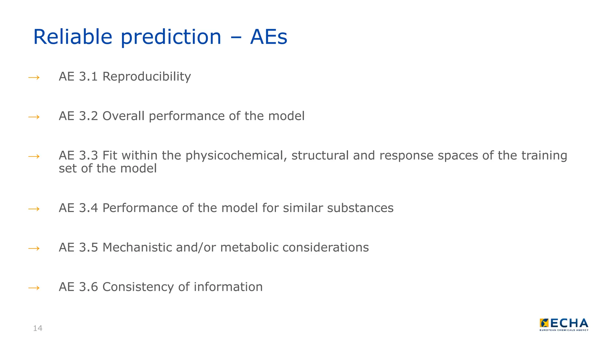 (Q)SAR Assessment Framework: Guidance for Assessing (Q)SAR Models and ...