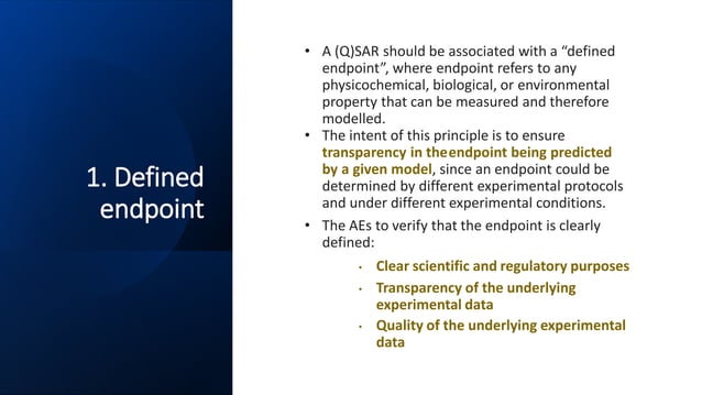 (Q)SAR Assessment Framework: Guidance for Assessing (Q)SAR Models and ...
