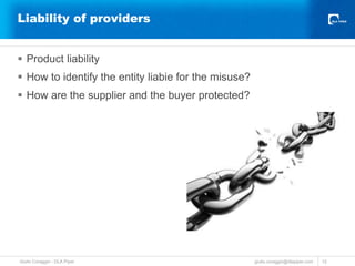 Legal issues of the Internet of Things | PPTX