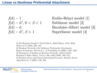 Preferential Attachment in Online Networks: Measurement and Explanations | PDF | Social ...