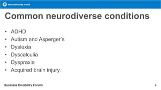 Presentation what do we mean by neurodiversity | PPTX