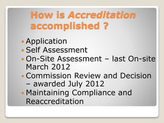 What is Accreditation | PPTX