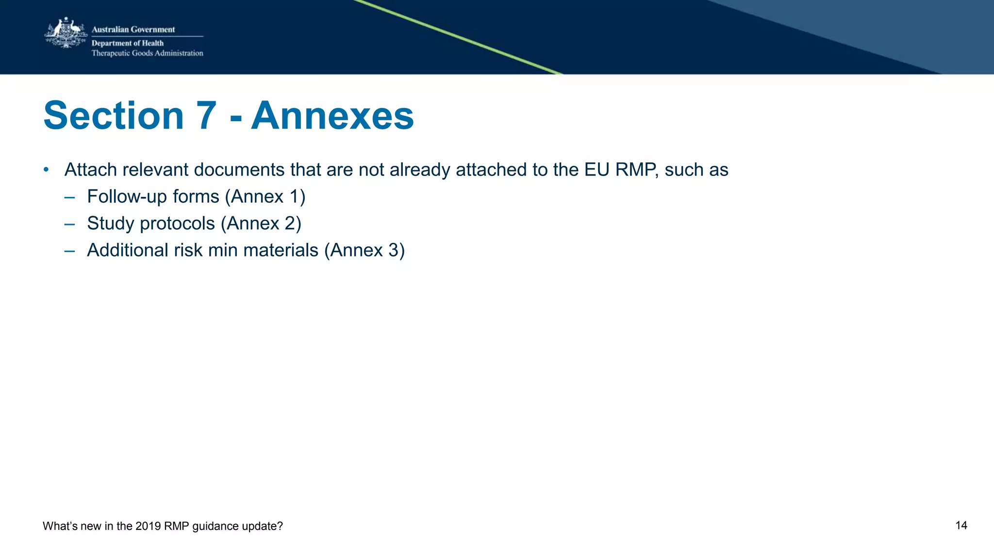 Presentation: What’s new in the 2019 RMP guidance update? | PPTX