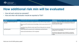 Presentation: What’s new in the 2019 RMP guidance update? | PPTX