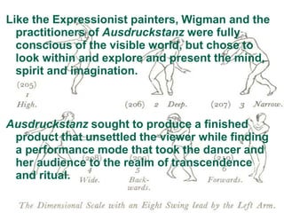 Presentation wigman | PPTX