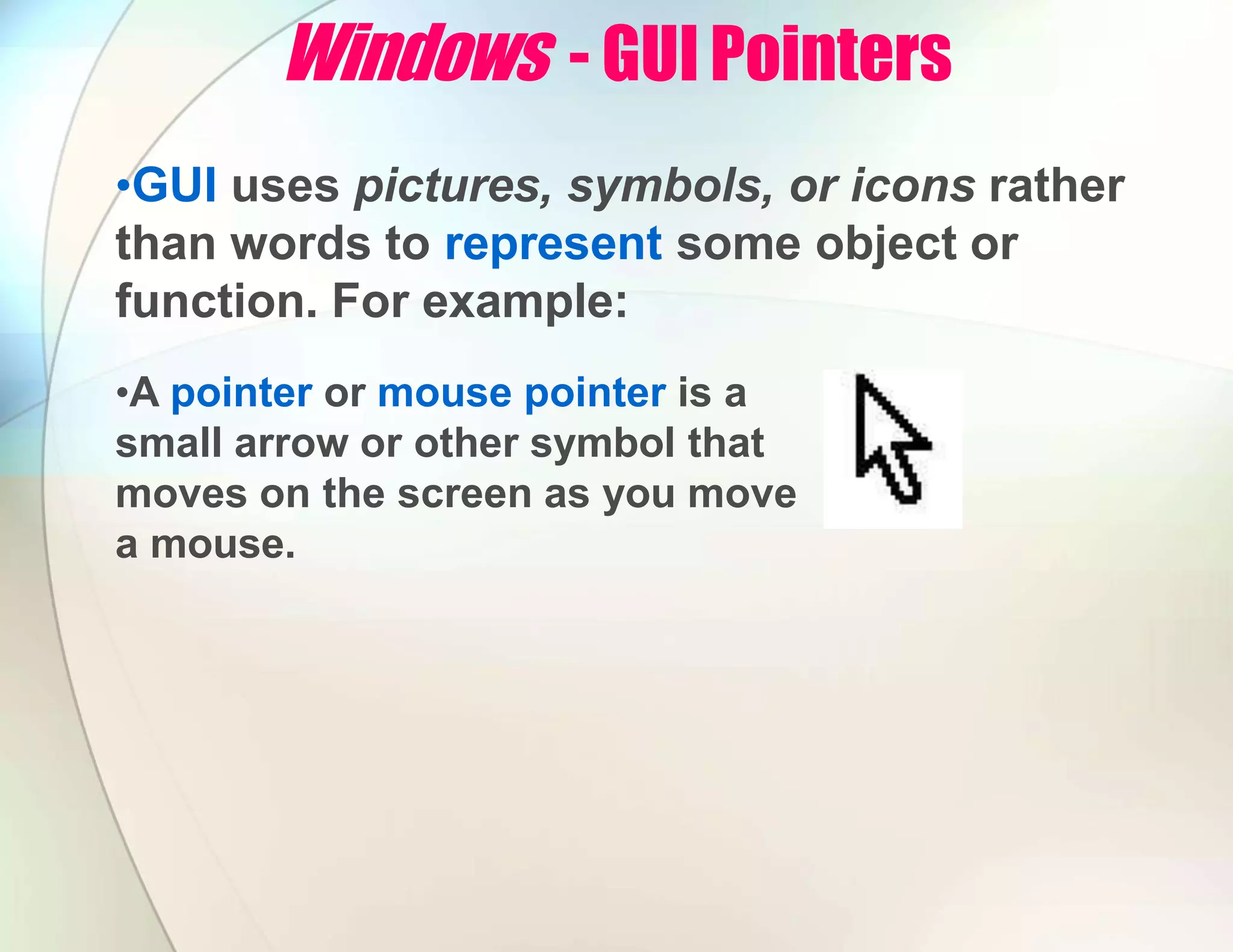 Presentation windows operating system | PPT